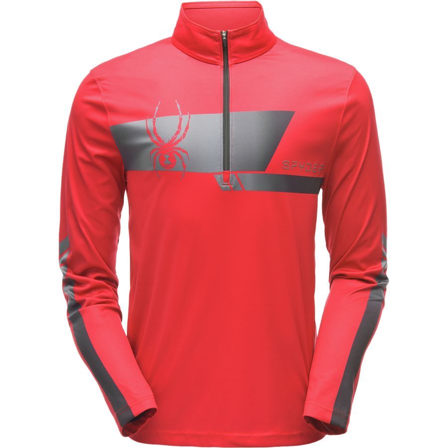 Spyder Limitless Retro Zip T-Neck Top - Men's | Backcountry.com