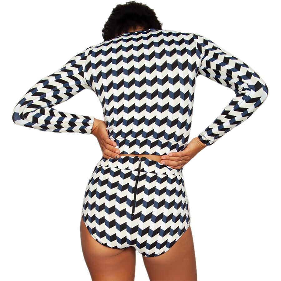 Seea Swimwear Palomar Crop Top Rashguard - Women's | Backcountry.com