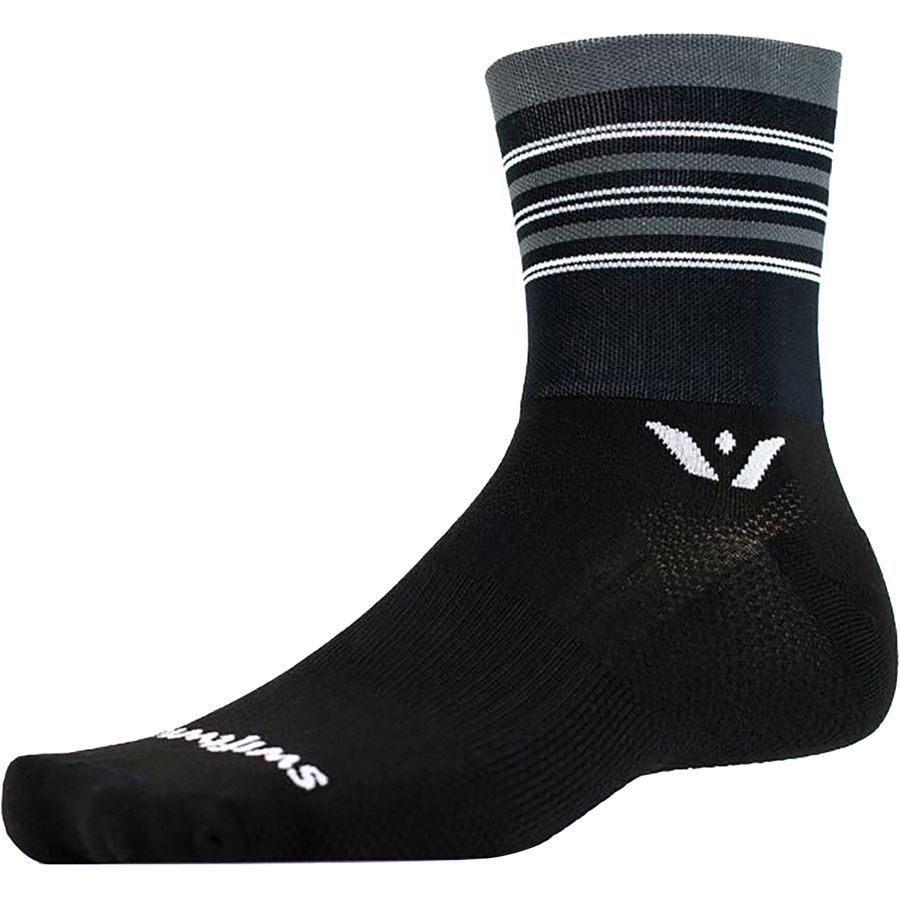 Swiftwick Aspire Four Stripe Sock - Clothing