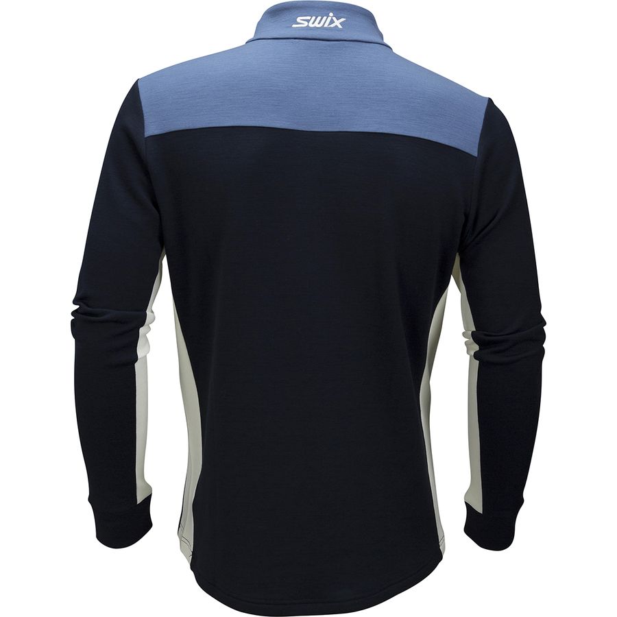 Swix Paramount Tech Wool Midlayer Top - Men's | Backcountry.com