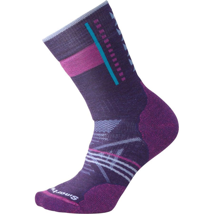 Smartwool PhD Outdoor Medium Pattern Crew - Women's | Backcountry.com