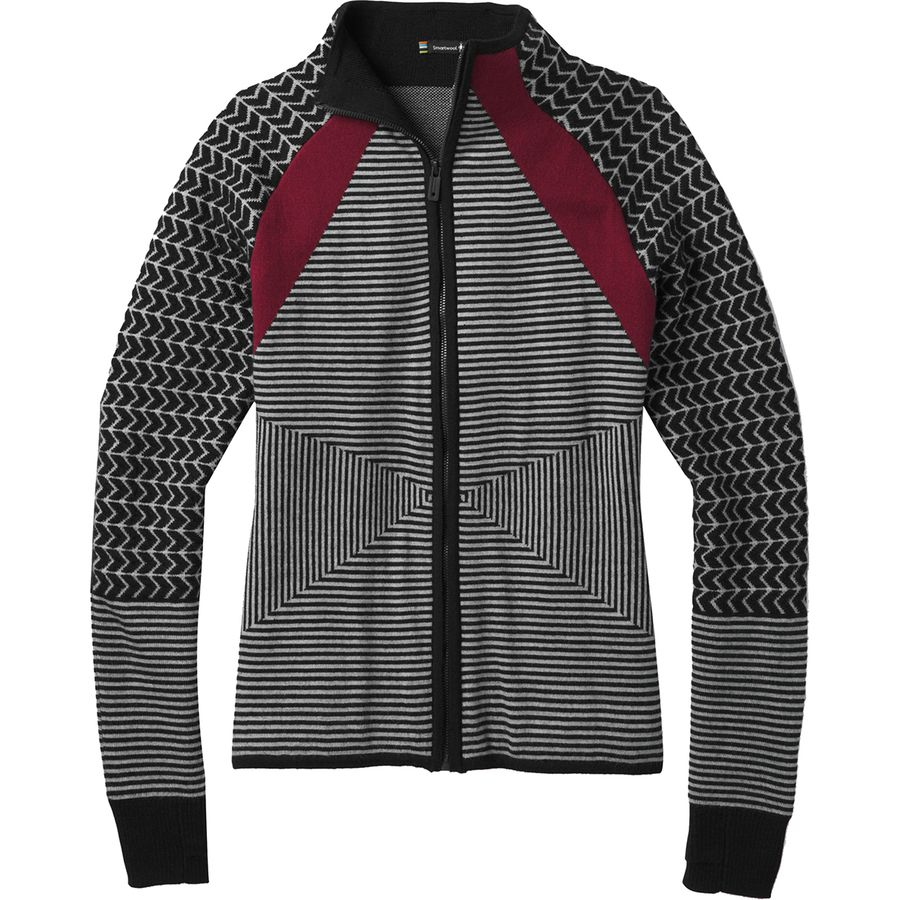 Smartwool Dacono Ski Full-Zip Sweater - Women's | Backcountry.com