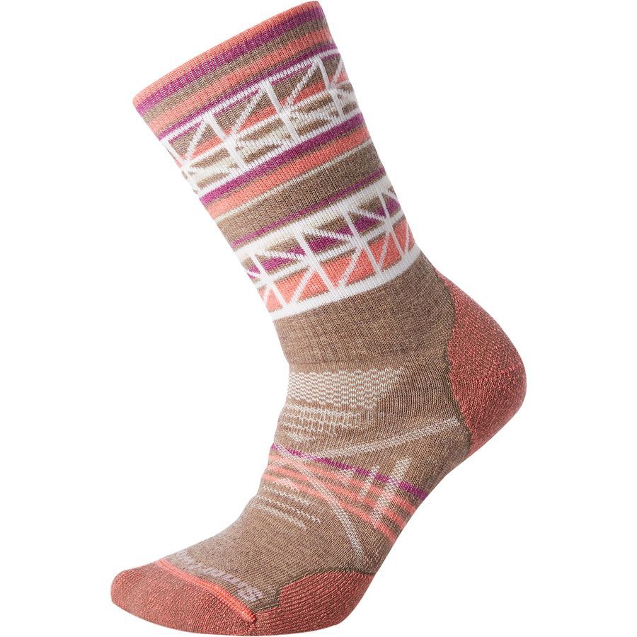 Smartwool PhD Outdoor Medium Pattern Crew Sock - Women's | Backcountry.com