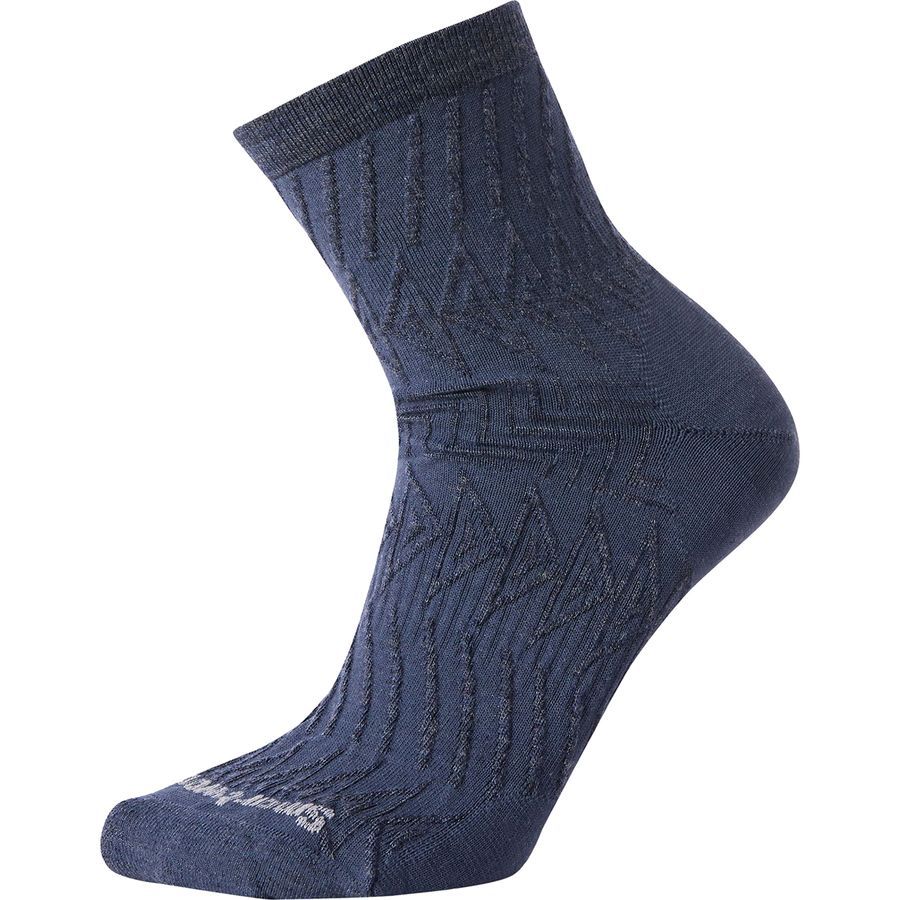 Smartwool Triangle Texture Mid Crew Sock - Women's | Backcountry.com