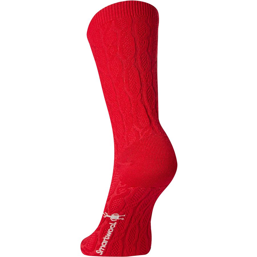 Smartwool Chain Link Cable Crew Sock - Women's | Backcountry.com