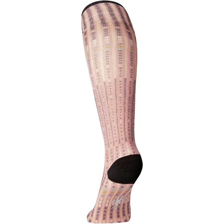 Smartwool Compression Virtual Voyager Print Over The Calf Sock ...