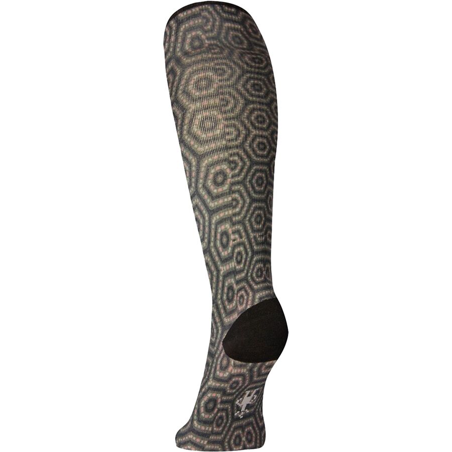 Smartwool Compression Hexa-Jet Print Over The Calf Sock - Women's ...