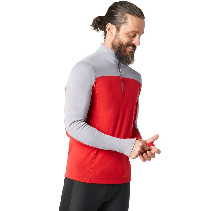 Smartwool Merino Sport 250 Long-Sleeve 1/4-Zip Top - Men's ...