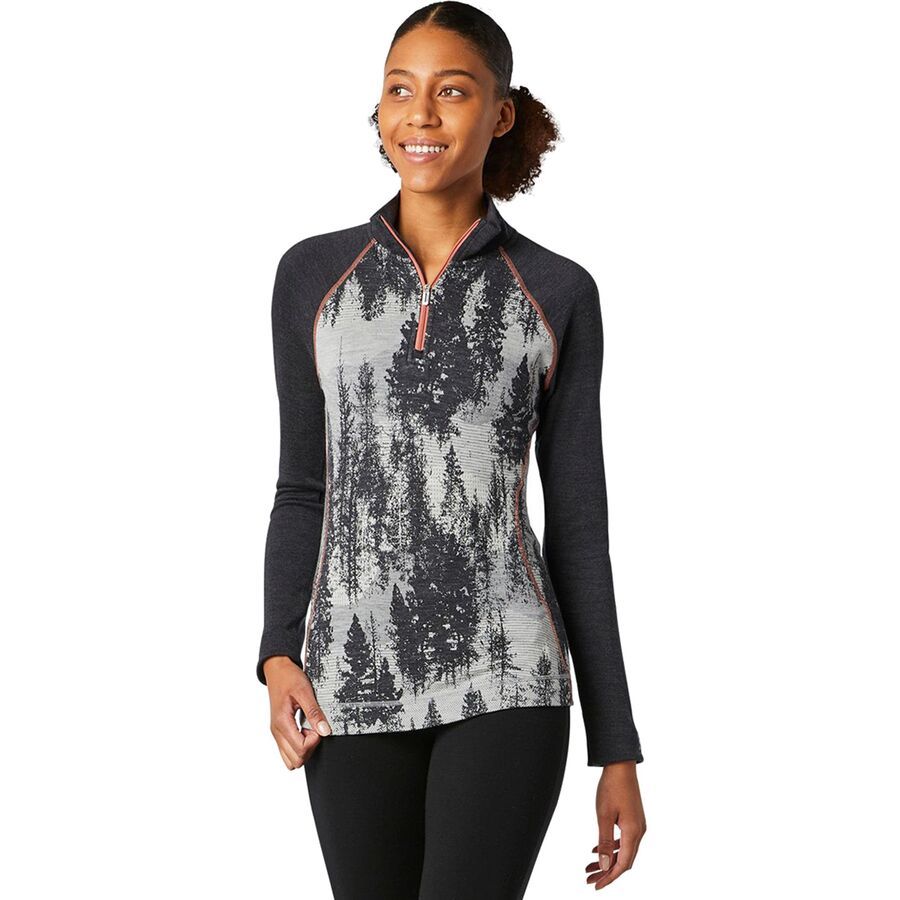 Smartwool Merino 250 Baselayer Pattern 1/4-Zip - Women's | Backcountry.com