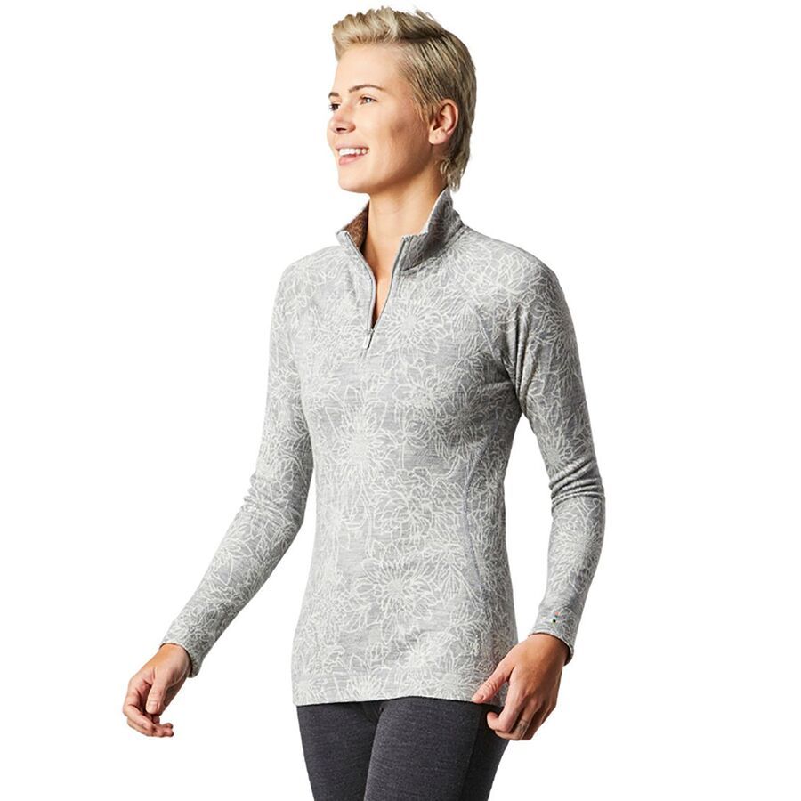 Smartwool Merino 250 Baselayer Pattern 1/4-Zip - Women's | Backcountry.com