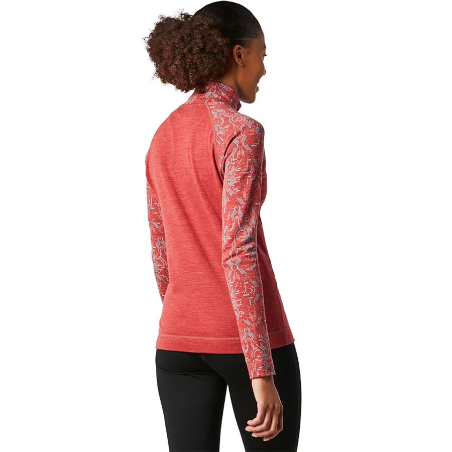 Smartwool Merino 250 Baselayer Pattern 1/4-Zip - Women's | Backcountry.com
