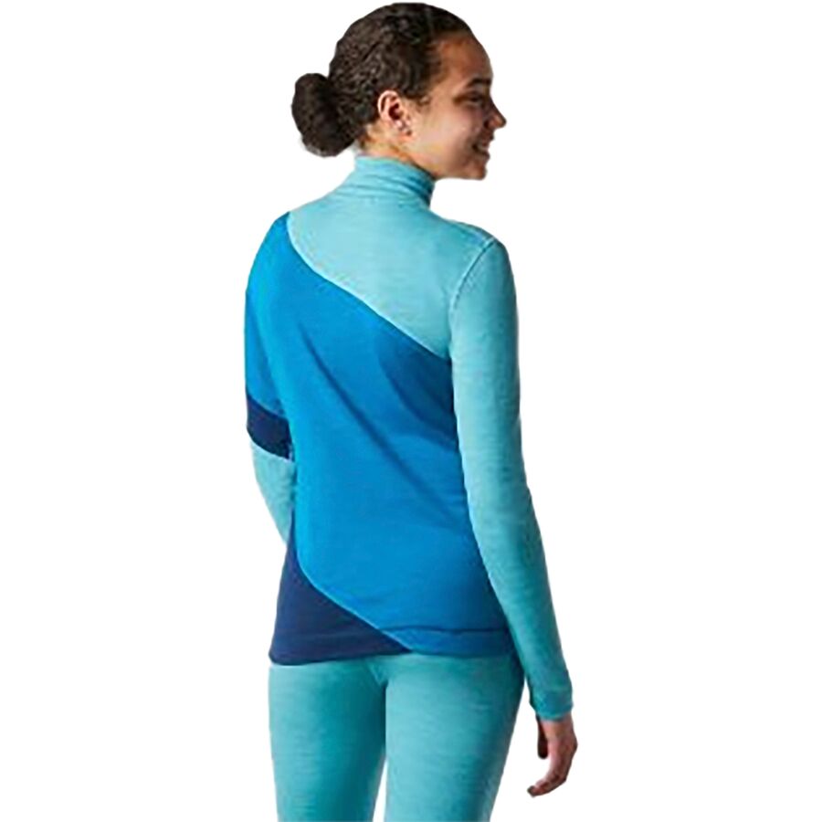 Smartwool Merino 250 Baselayer Colorblock 1/4-Zip Top - Women's ...