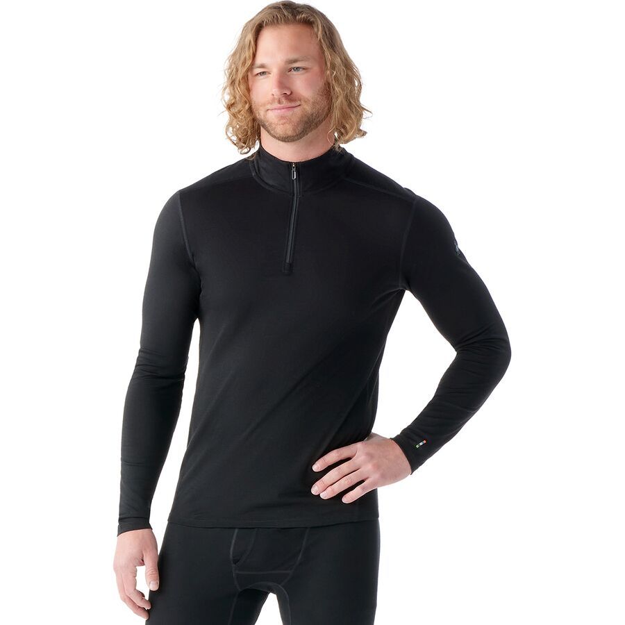 Smartwool Classic All-Season Merino 1/4-Zip Baselayer Top - Men's ...