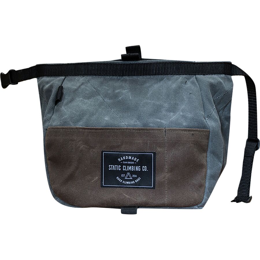 STATIC Waxed Canvas Chalk Bucket - Climb