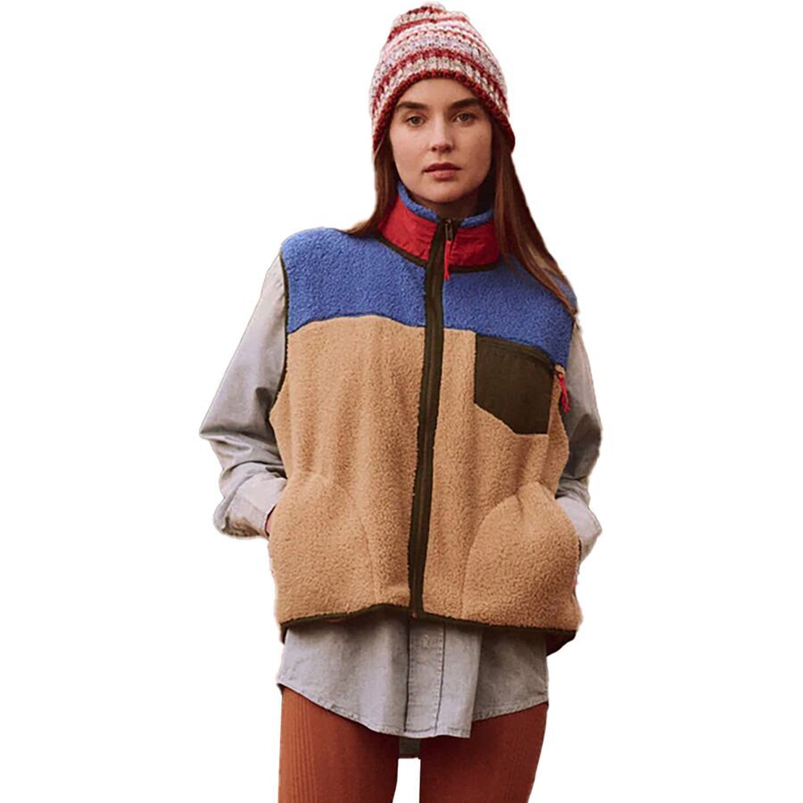 The Great Outdoors The Plush Colorblock Terrain Vest - Women's - Clothing