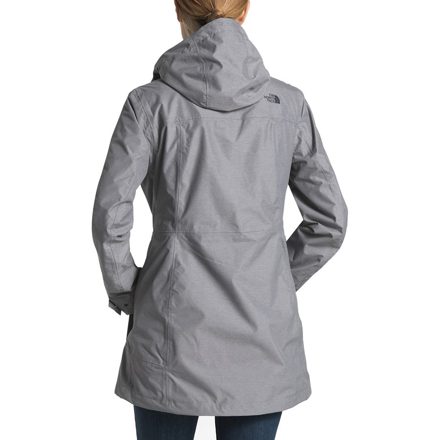 The North Face City Midi Trench Jacket - Women's | Backcountry.com
