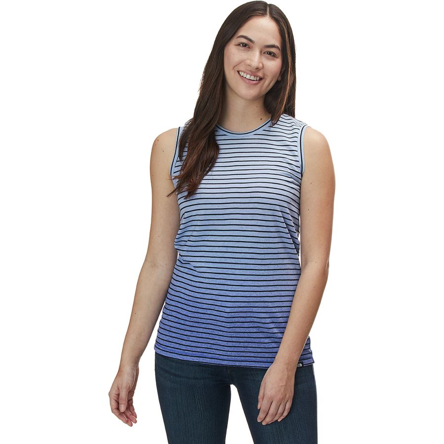 The North Face Striped Dip Dye Tank Top - Women's - Clothing