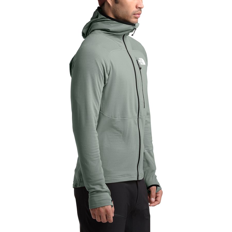 The North Face Summit L2 Power Grid LT Hooded Fleece Jacket - Men's ...