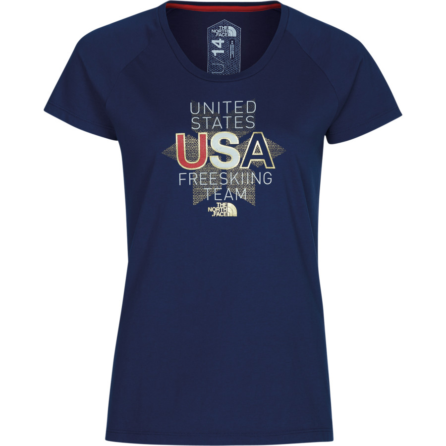 The North Face International Free Ski T-Shirt - Short-Sleeve - Women's ...