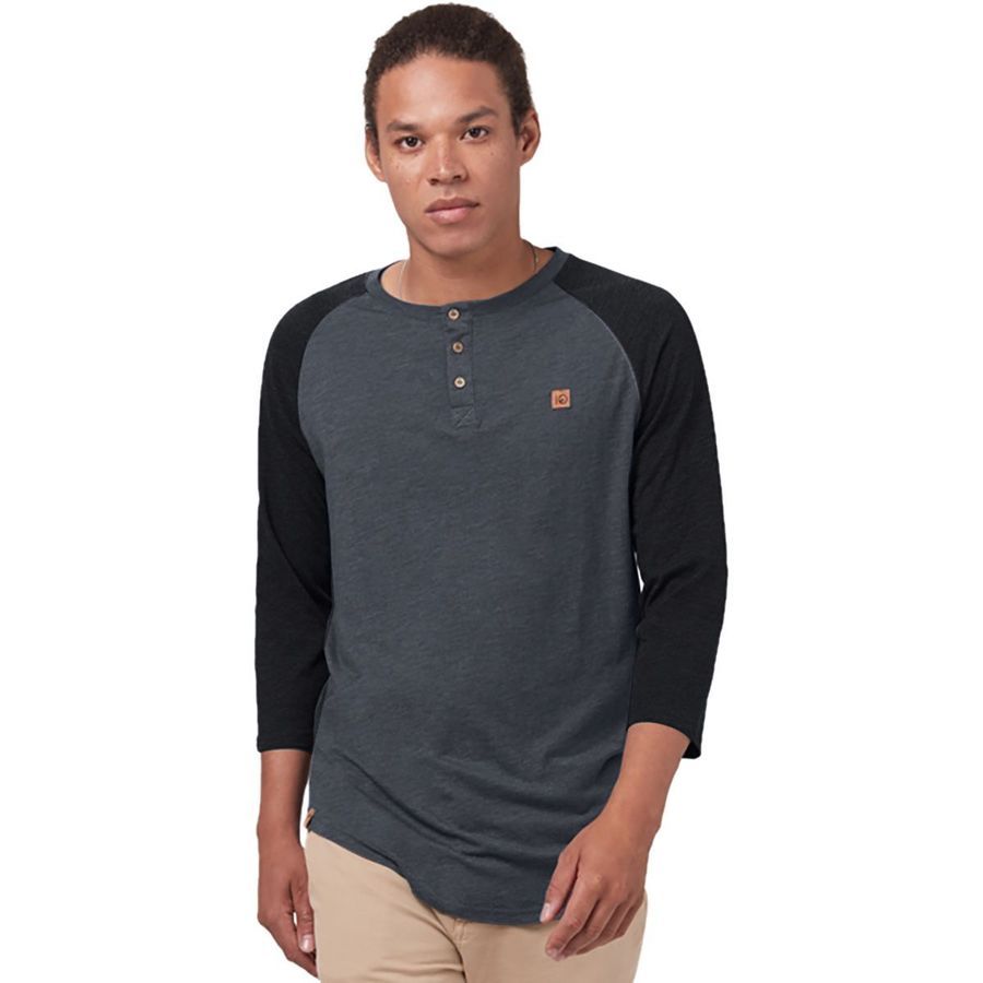 Tentree Standard Henley 3/4-Sleeve Shirt - Men's - Clothing
