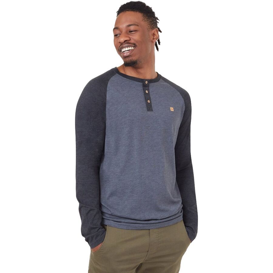 Tentree Classic Long-Sleeve Henley - Men's | Backcountry.com