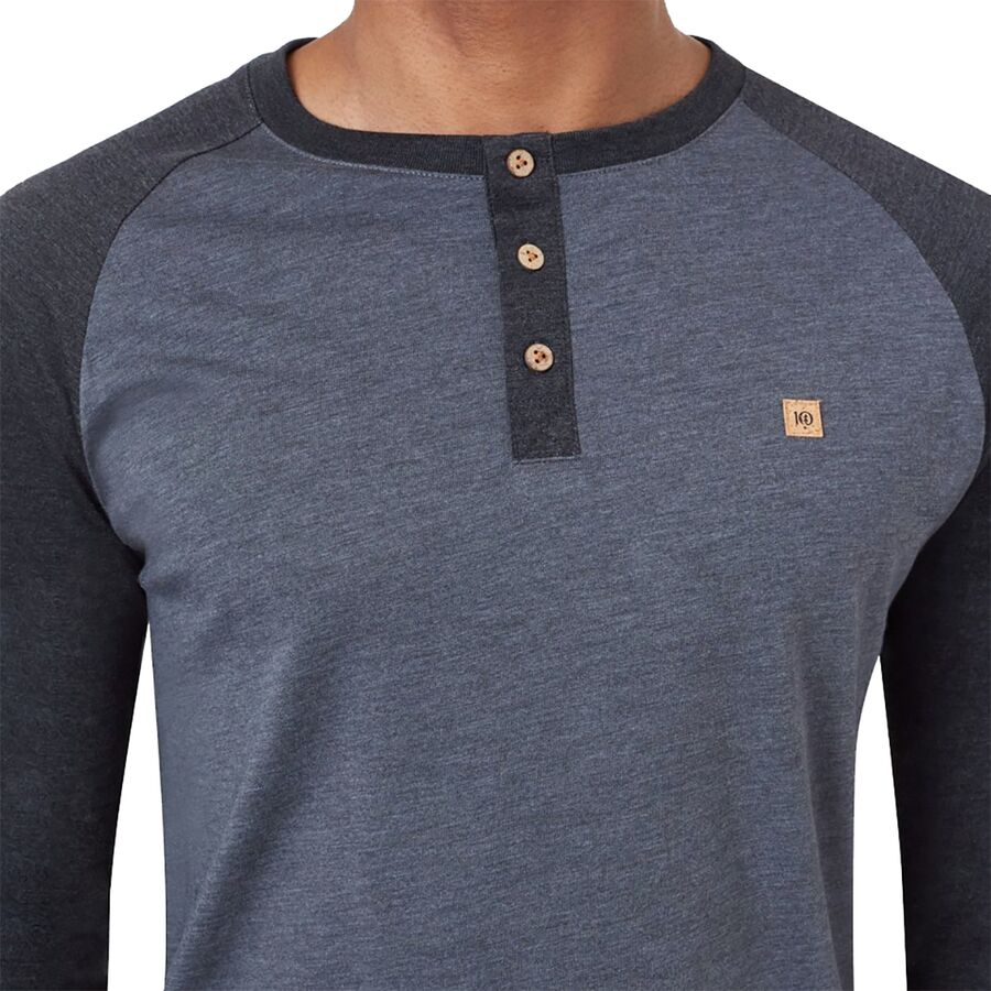 Tentree Classic Long-Sleeve Henley - Men's | Backcountry.com