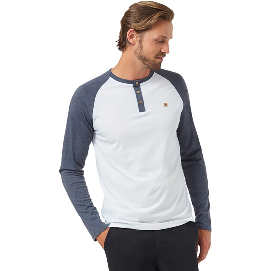 Tentree Classic Long-Sleeve Henley - Men's | Backcountry.com