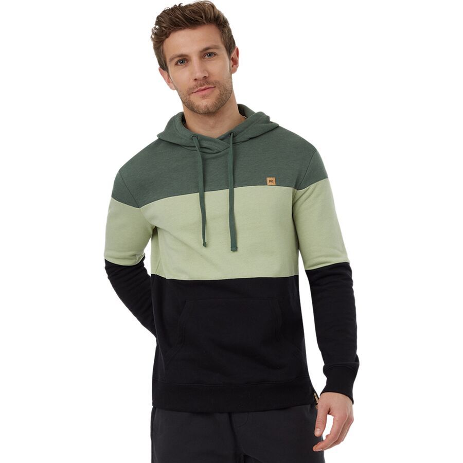 Tentree TreeFleece Blocked Reynard Hoodie - Men's - Clothing
