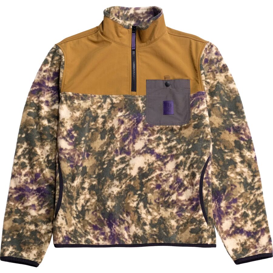 Topo Designs Vista 1/4-Zip Lightweight Fleece - Men's - Clothing