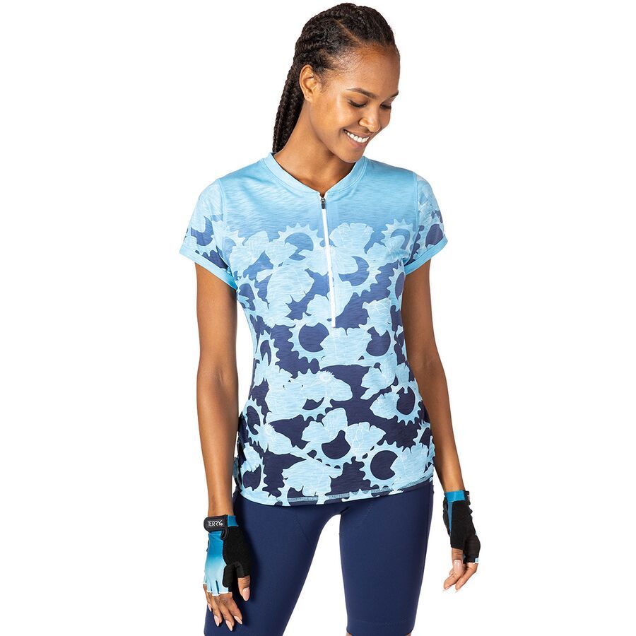 Terry Bicycles Wayfarer Short-Sleeve Jersey - Women's | Backcountry.com