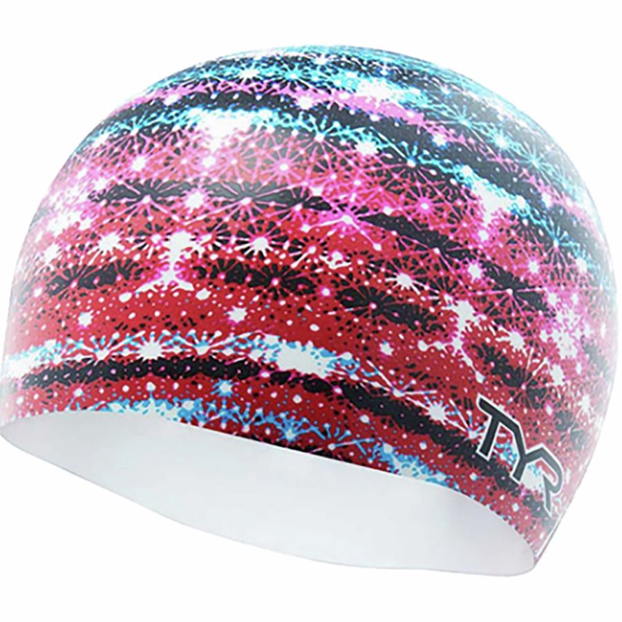 TYR Graphic Silicone Swim Cap | Backcountry.com