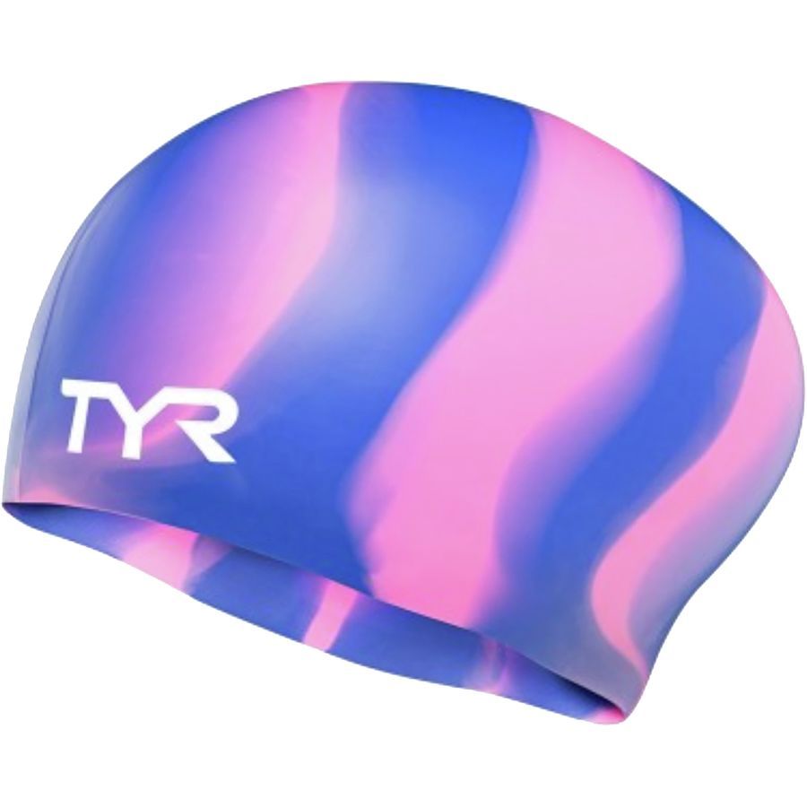 TYR Long Hair Silicone Swim Cap | Backcountry.com