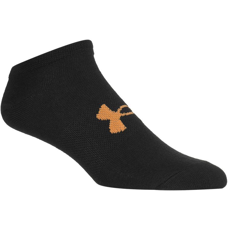 Under Armour Essential No Show Sock - 6-Pack - Girls' | Backcountry.com