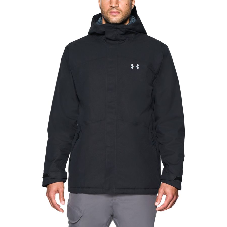 Under Armour Coldgear Infrared Powerline Hooded Insulated Jacket - Men ...