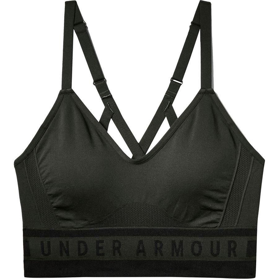 Under Armour Seamless Longline Sports Bra - Women's | Backcountry.com