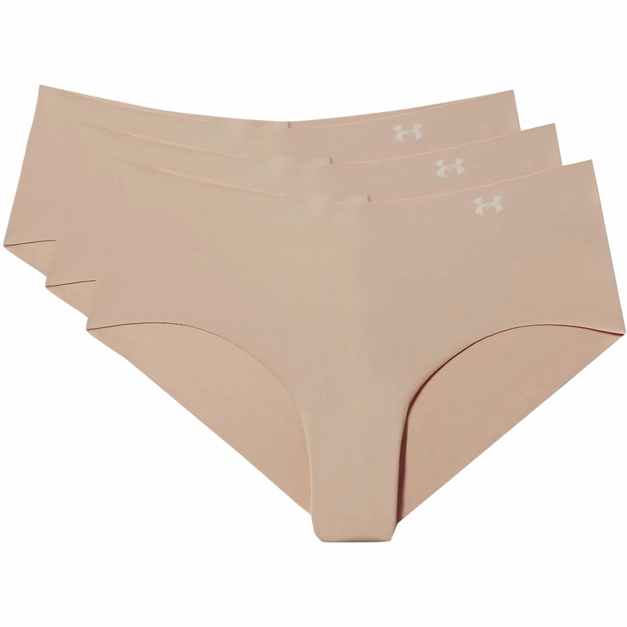 Under Armour Pure Stretch Hipster Underwear - 3-Pack - Women's ...