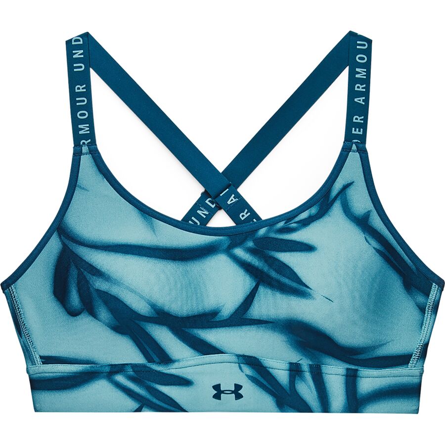 Under Armour Infinity Mid Printed Bra - Women's | Backcountry.com
