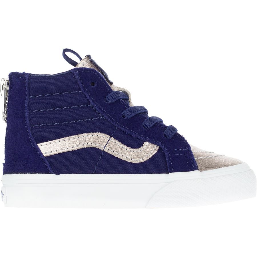 Vans SK8-Hi Zip Skate Shoe - Toddler Girls' | Backcountry.com