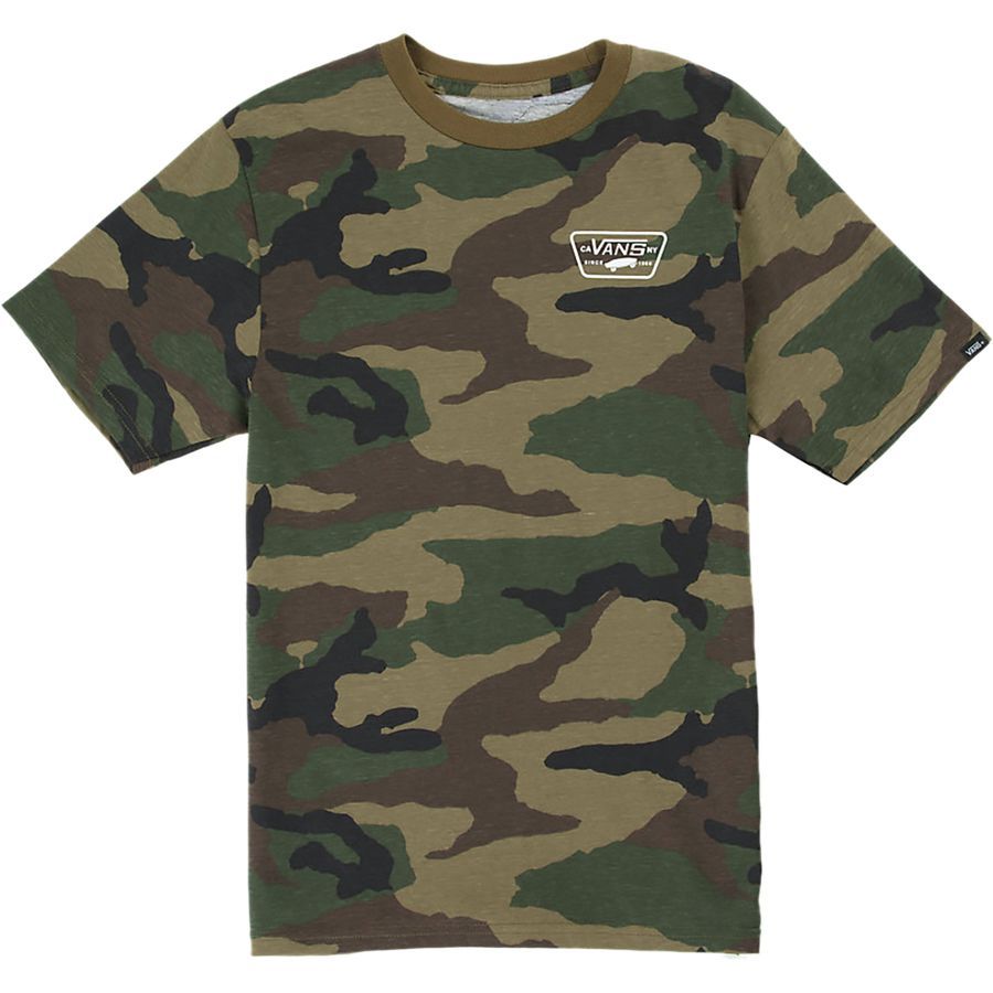 Vans Full Patch Back Short-Sleeve Shirt - Boys' | Backcountry.com