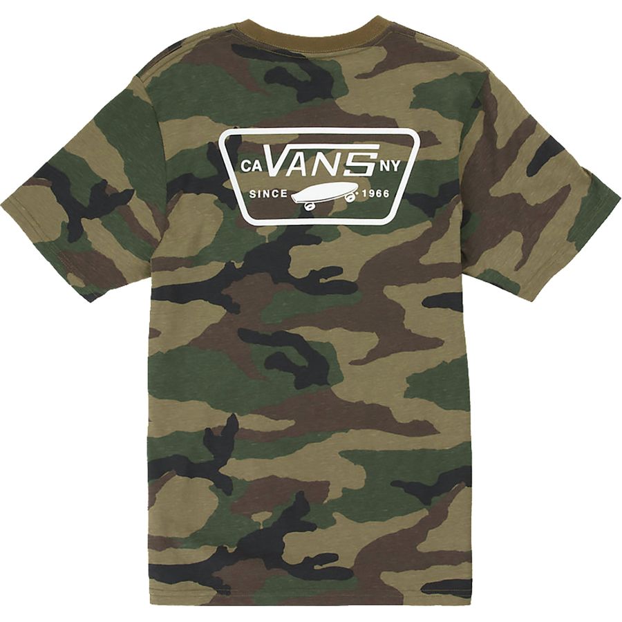 Vans Full Patch Back Short-Sleeve Shirt - Boys' | Backcountry.com