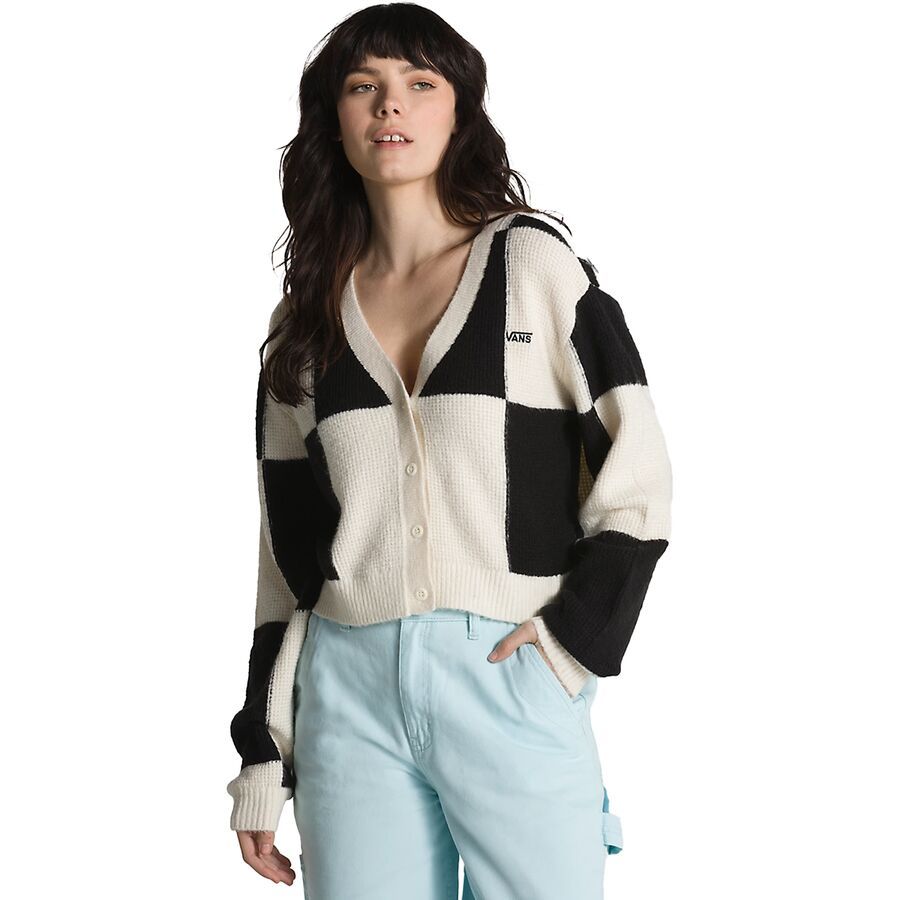 Vans Waffle Knit Relax Cardigan - Women's - Clothing