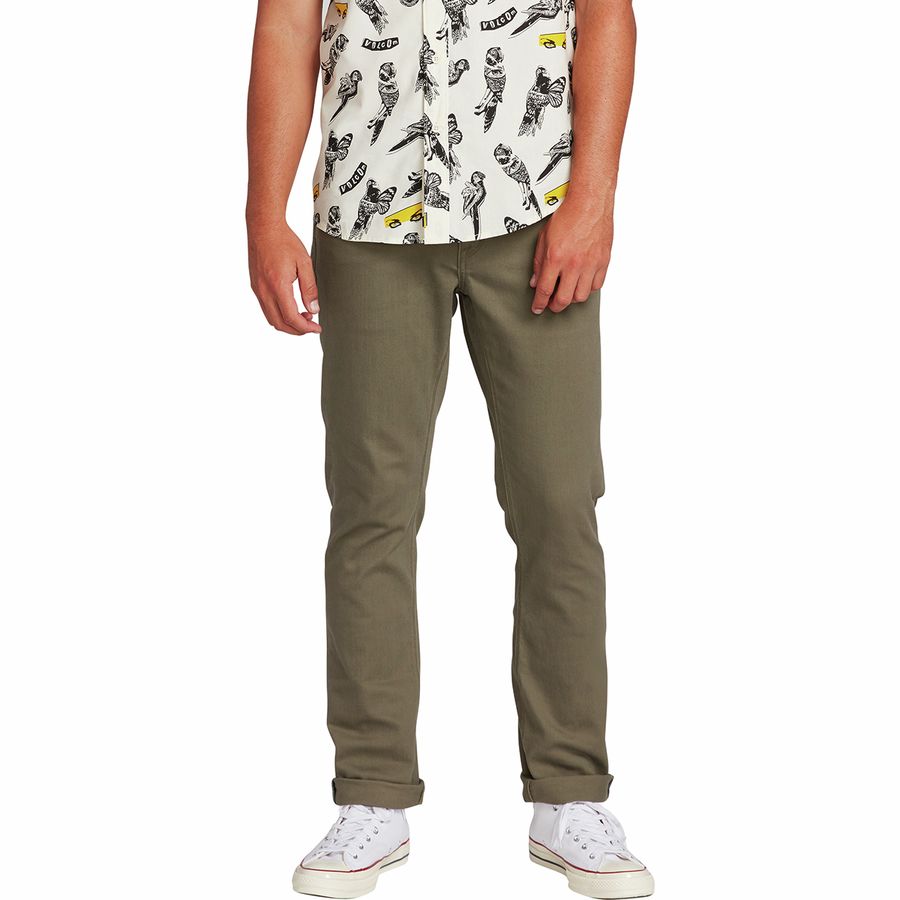 Volcom Vorta 5 Pocket Slub Pant - Men's | Backcountry.com