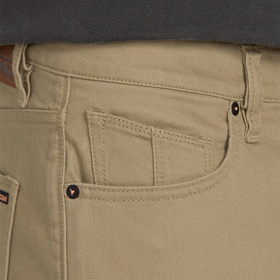 Volcom Vorta 5 Pocket Slub Pant - Men's | Backcountry.com