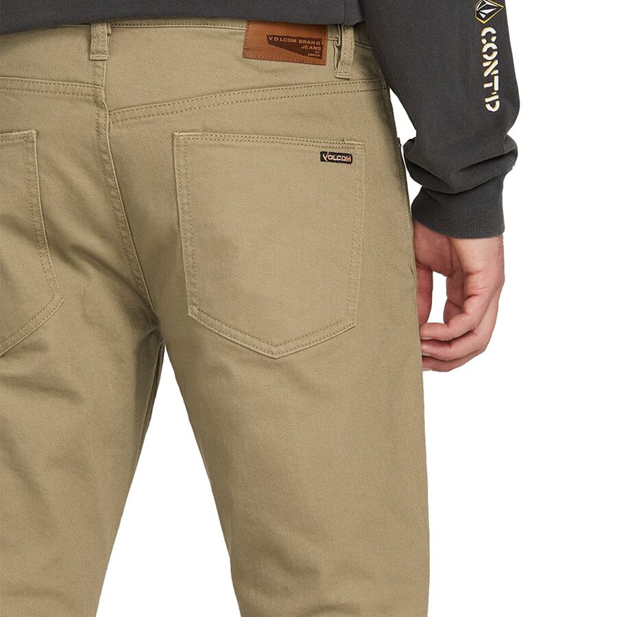 Volcom Vorta 5 Pocket Slub Pant - Men's | Backcountry.com