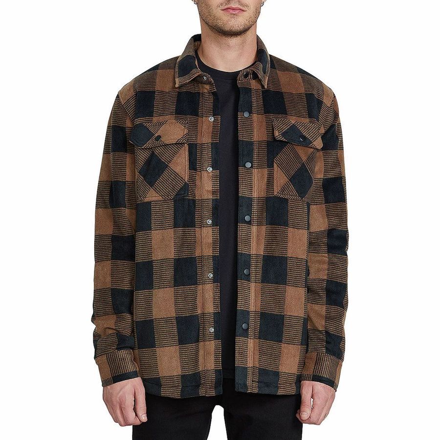 Volcom Bower Polar Fleece Jacket - Men's - Clothing