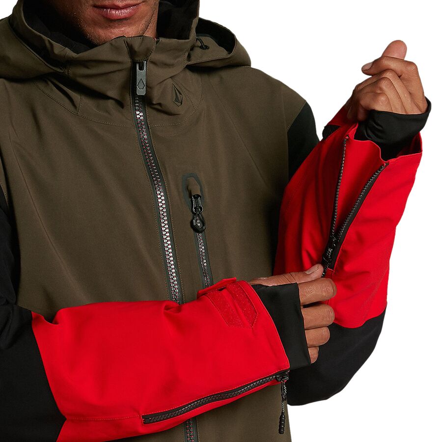 Volcom BL Stretch Gore Hooded Jacket - Men's | Backcountry.com