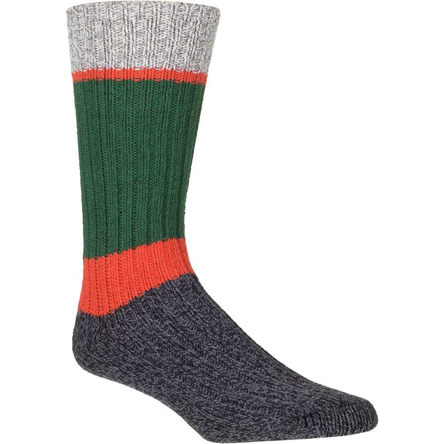 Woolrich 60 Needle Camp Striped Sock - Men's | Backcountry.com