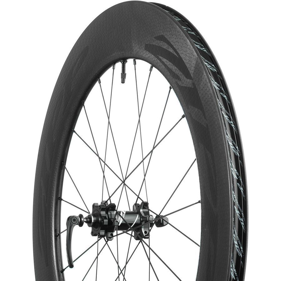 Zipp 808 Firecrest Carbon Disc Brake Road Wheelset - Tubeless - Bike
