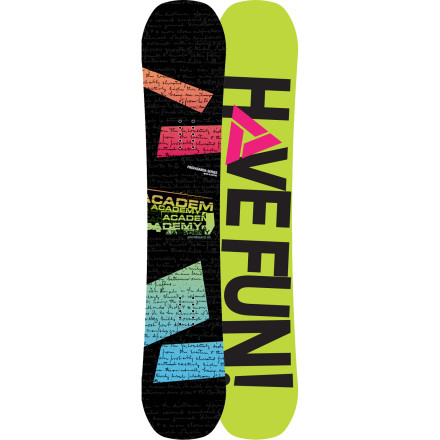 Academy Snowboards Propaganda Reverse Camber Snowboard - Snowboard