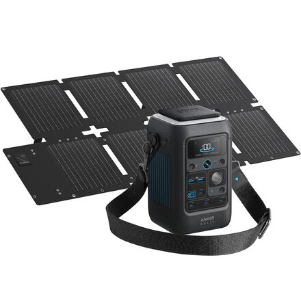 Anker SOLIX C300X DC Port Power Station+60W foldable Solar Panel - Hike ...